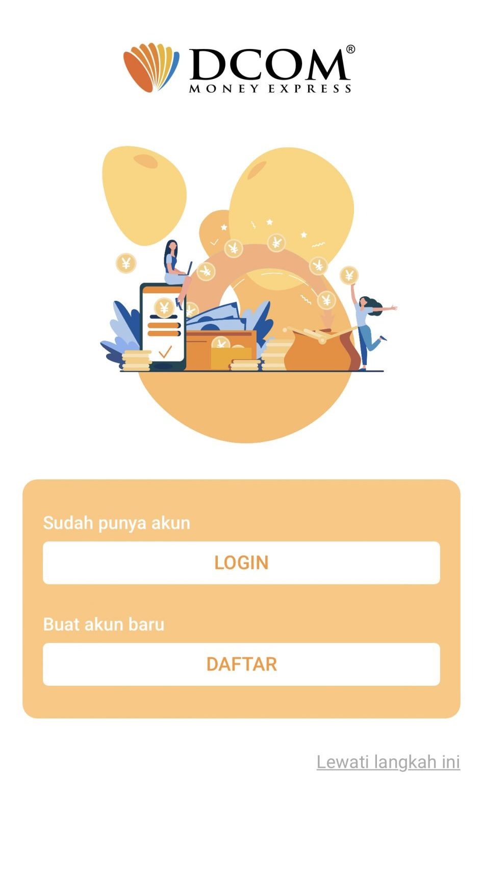 INFORMASI APLIKASI DCOM TERBARU - DCOM Money Express