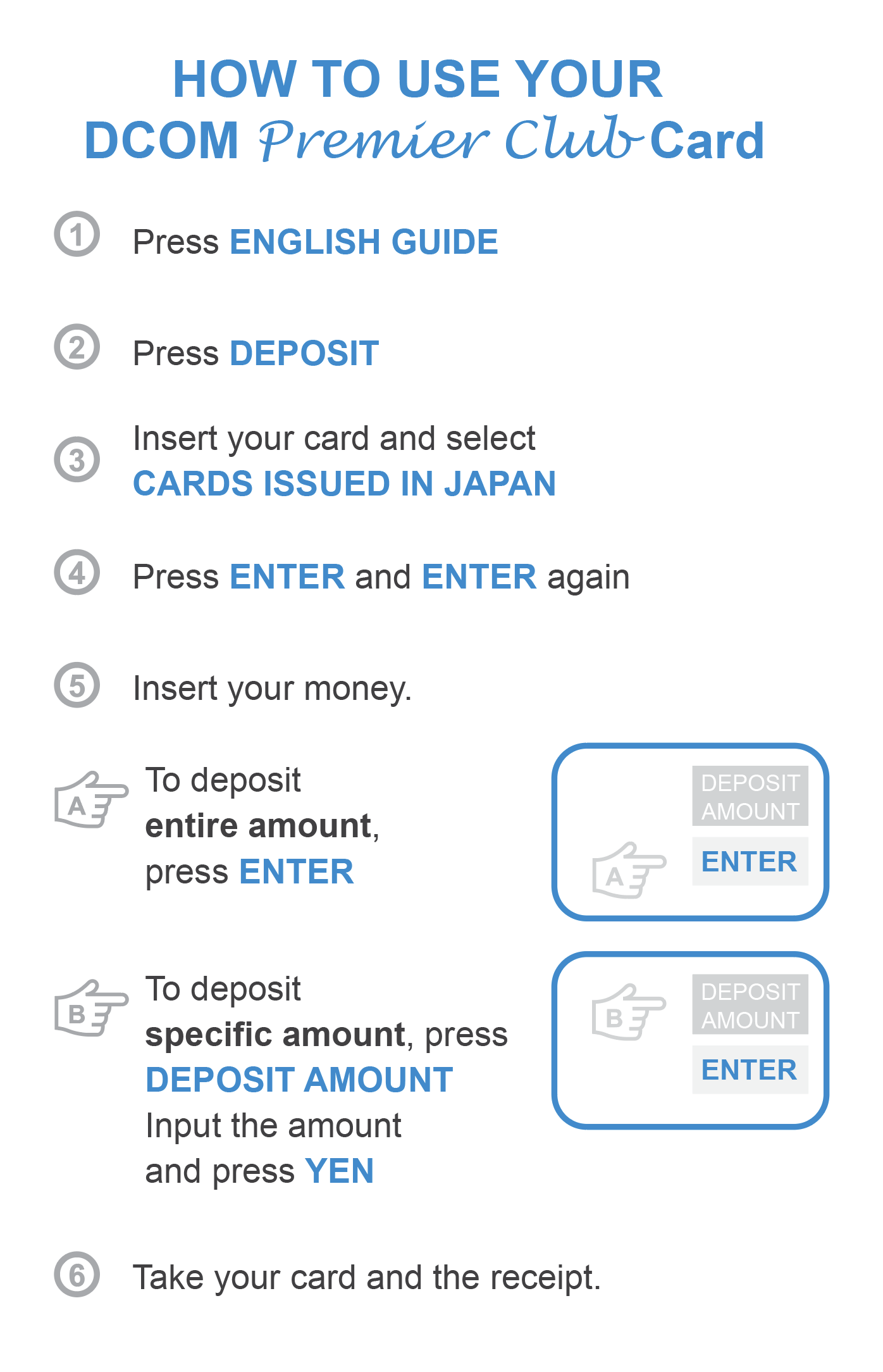 How do I use DCOM Card? - DCOM Money Express