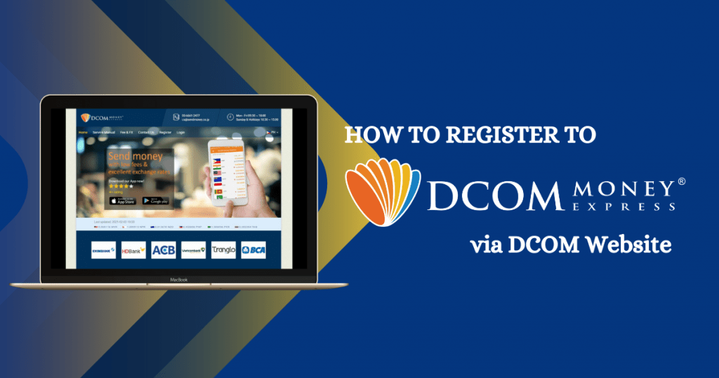 How to Register to DCOM Money Express via Website? - DCOM Money Express