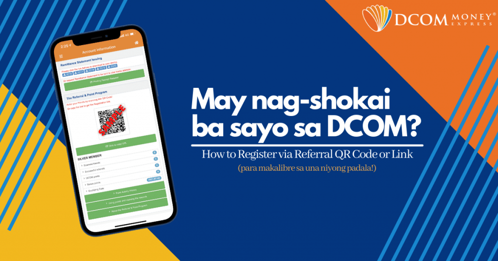 Lưu trữ how to register using QR Code - DCOM Money Express