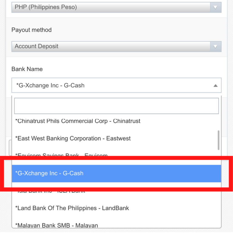 How to add GCASH as your receiver? - DCOM Money Express