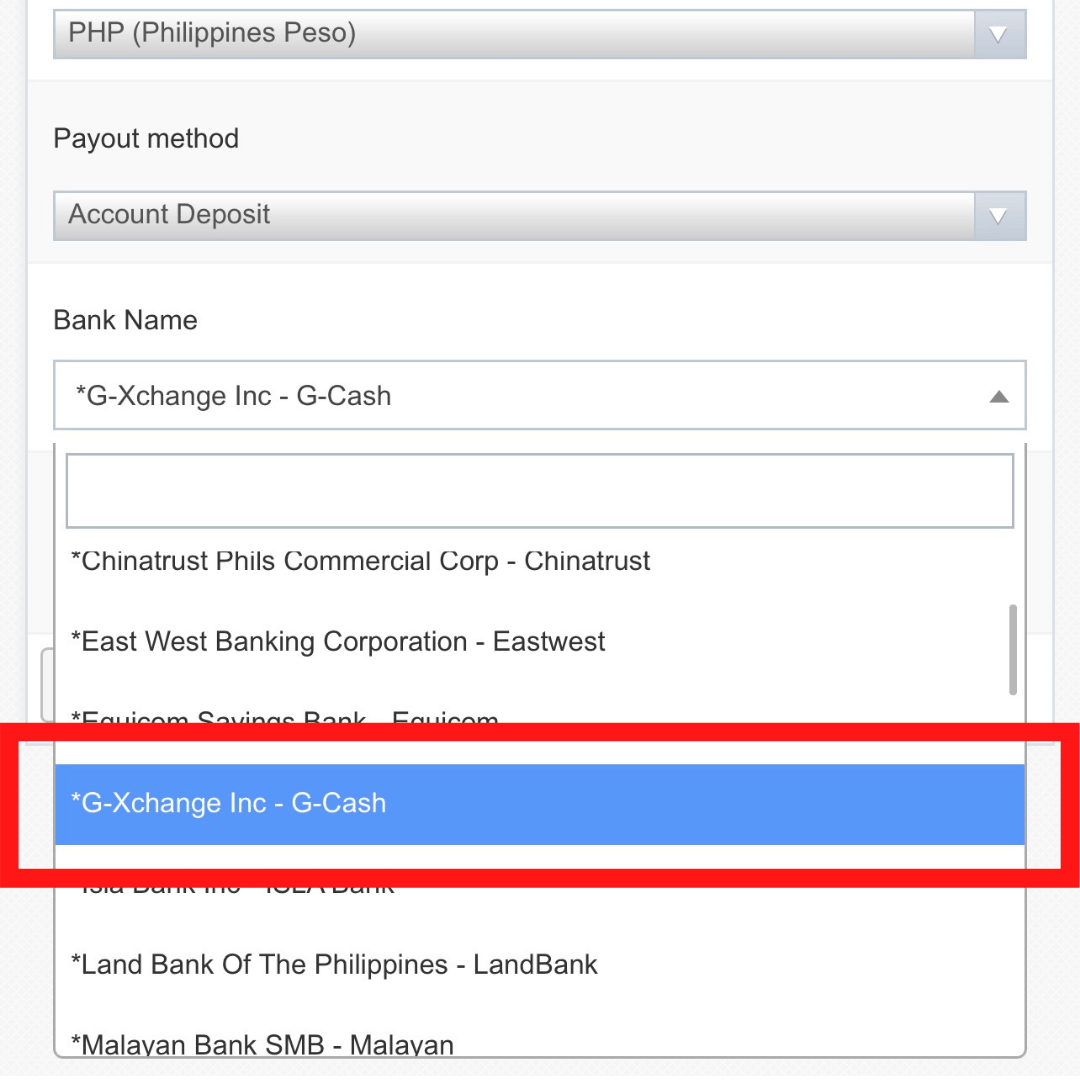 How to add GCASH as your receiver? - DCOM Money Express