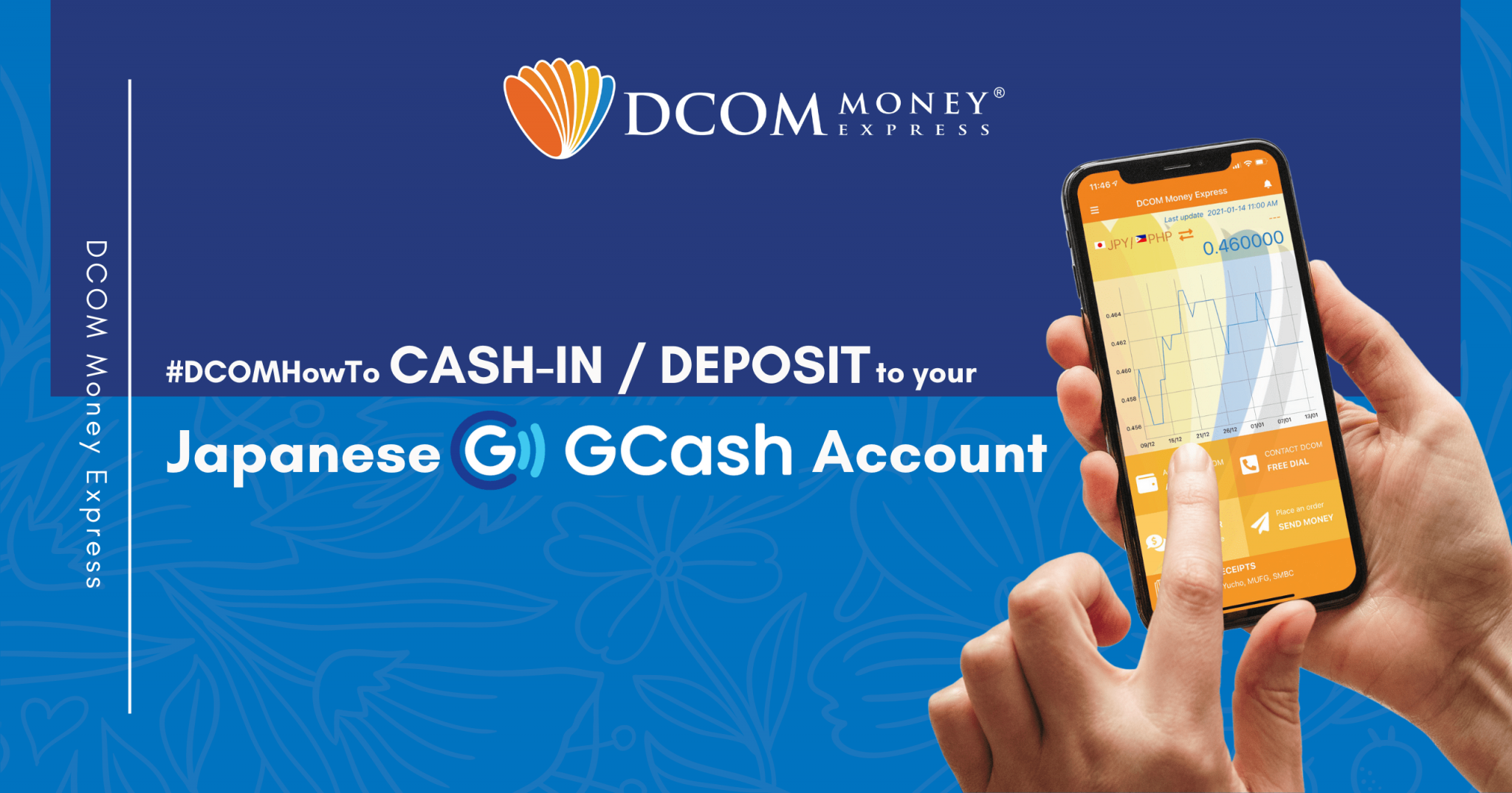 #DCOMHowto cash in to your Japanese Gcash account - DCOM Money Express