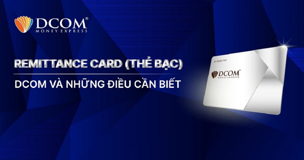 Thẻ DCOM - DCOM Money Express