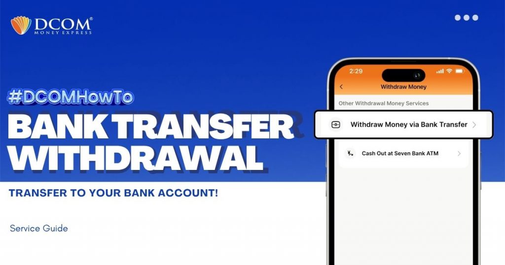 FAQ Website about International Money Transfer Service - DCOM Money Express