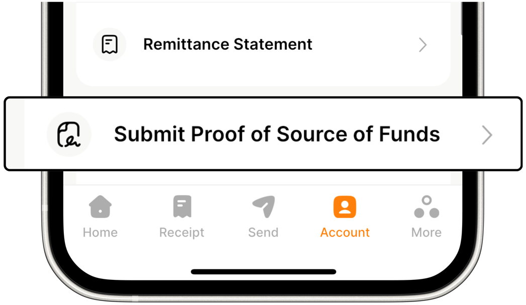 How To Submit Proof of Source of Funds - Transactions Exceeding the ...